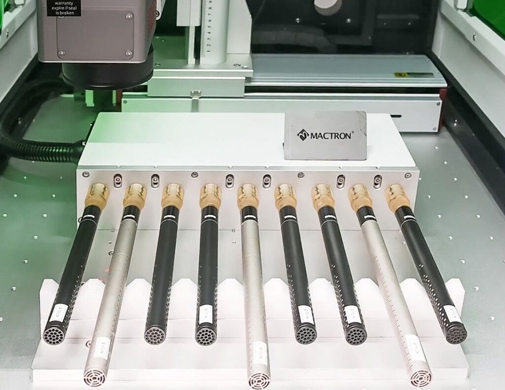 Microphone Laser Marking Machine | Mactron Tech