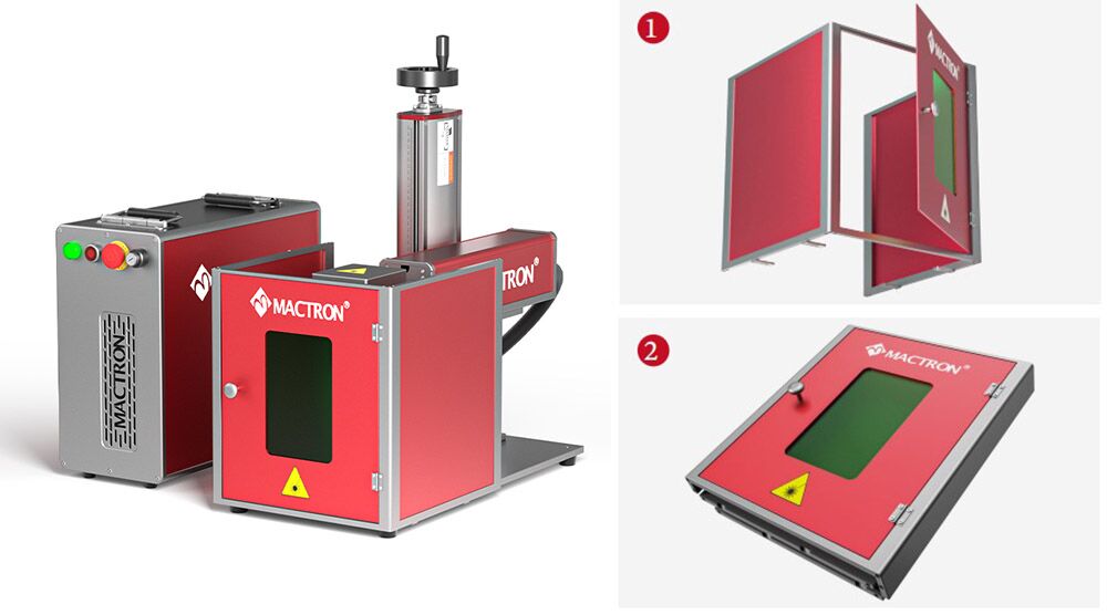 Portable Laser Marking Machine With Safety Cover | Mactron Tech